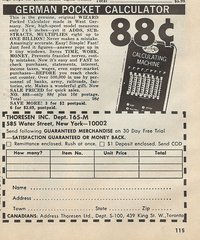 Wizard Calculating Machine - Rechnerlexikon