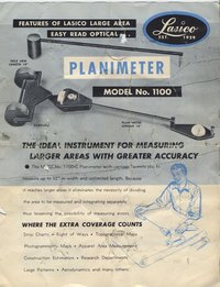 Planimeter Material - Rechnerlexikon